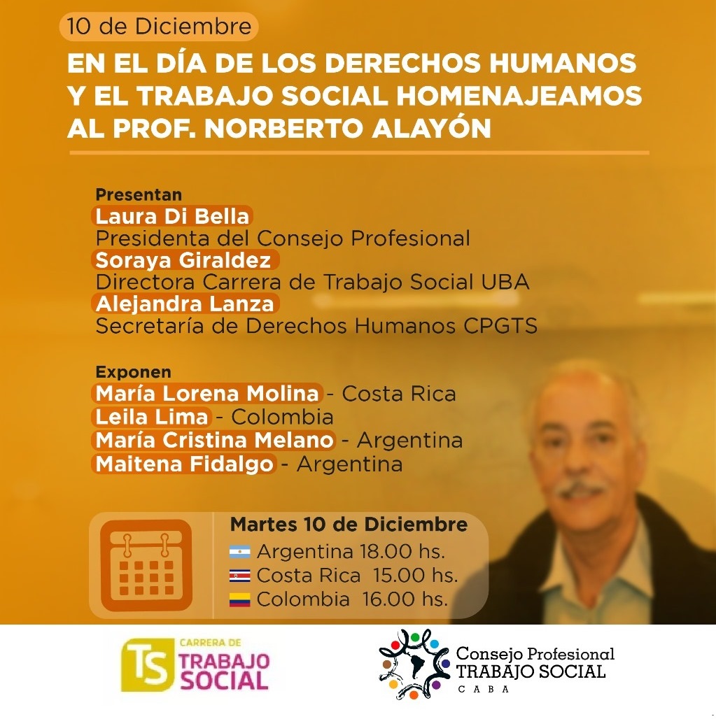 Recordaron a Norberto Alayón y su legado de lucha y pensamiento crítico ...