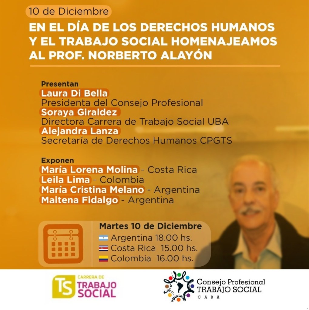 Recordaron a Norberto Alayón y su legado de lucha y pensamiento crítico ...